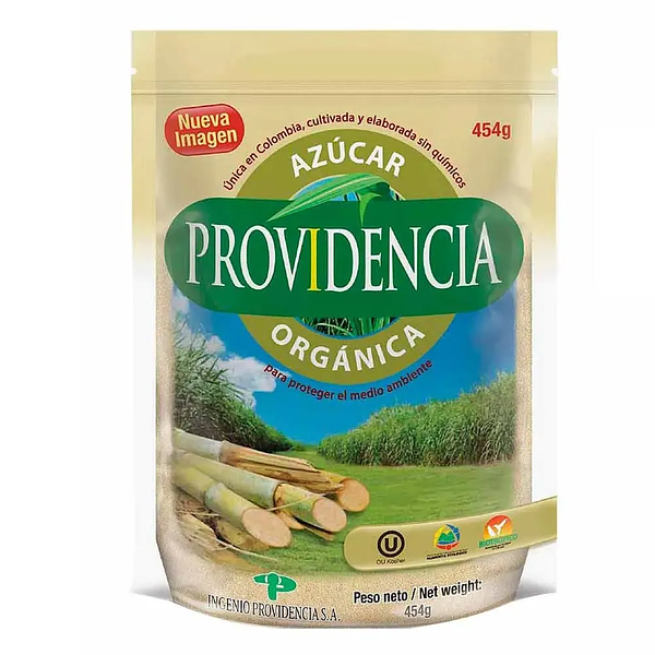 AZUCAR BLANCA ORGANICA PROVIDENCIA*454G