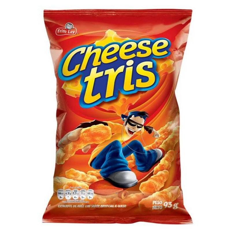SNACK CHEESE TRIS FRITO LAY *93GR