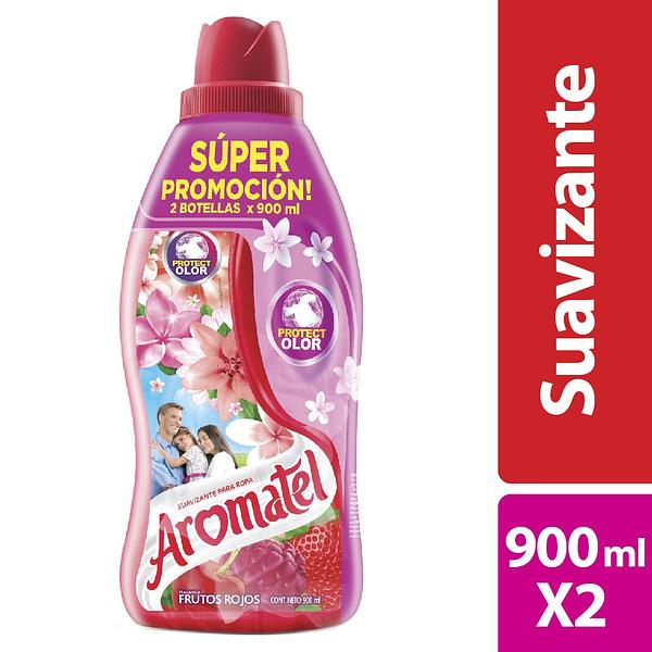SUAVIZANTE FRUTOS ROJOS AROMATEL*2U*900